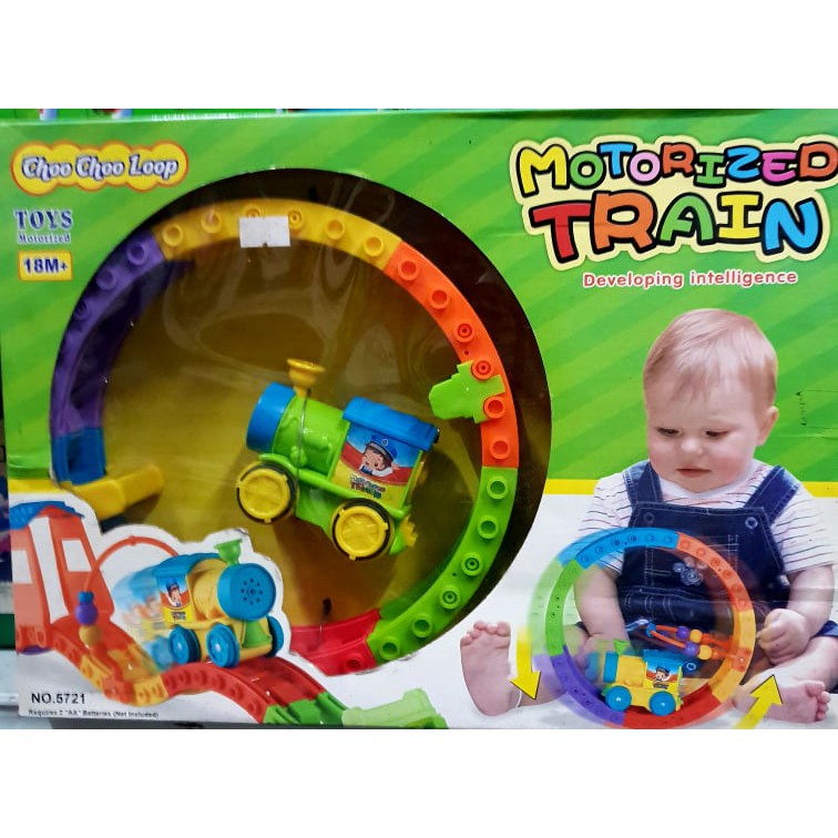 MOTORIZED TRAIN choo choo loop | Shopee Philippines