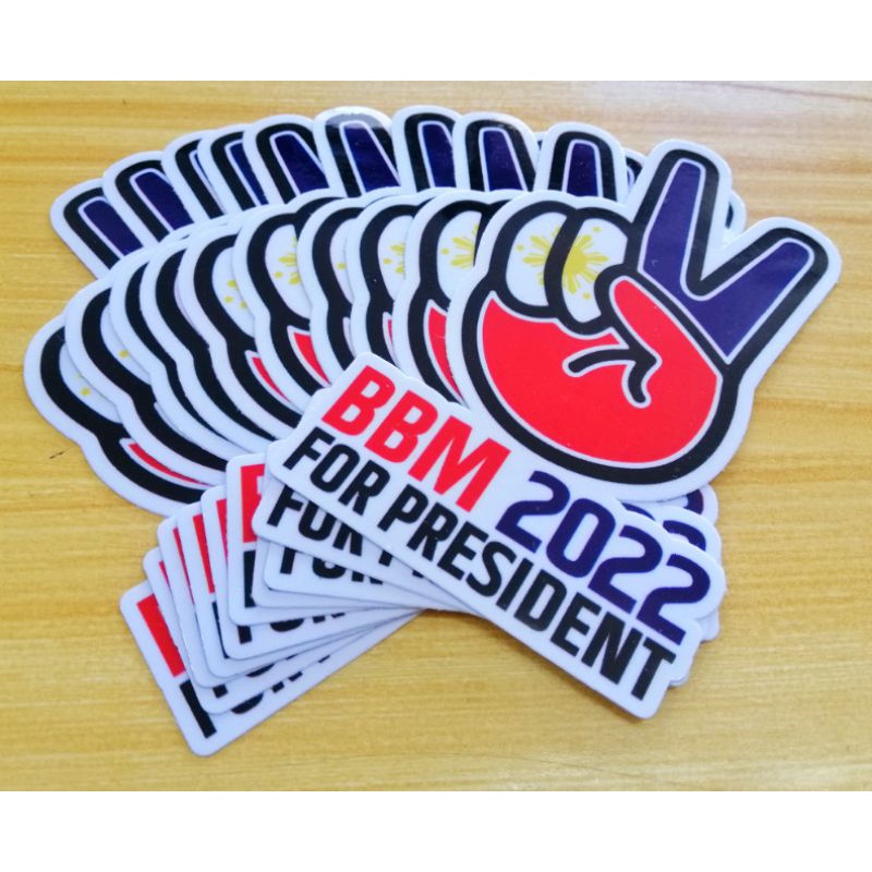 Bongbong Marcos Election sticker 2022 | Shopee Philippines