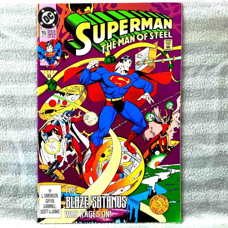 Superman: The Man of Steel #15 (DC Comics) Louise Simonson, Keith ...