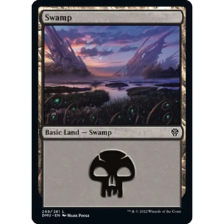 MTG DMU : SWAMP BASIC LAND Dominaria United - Magic the Gathering ...