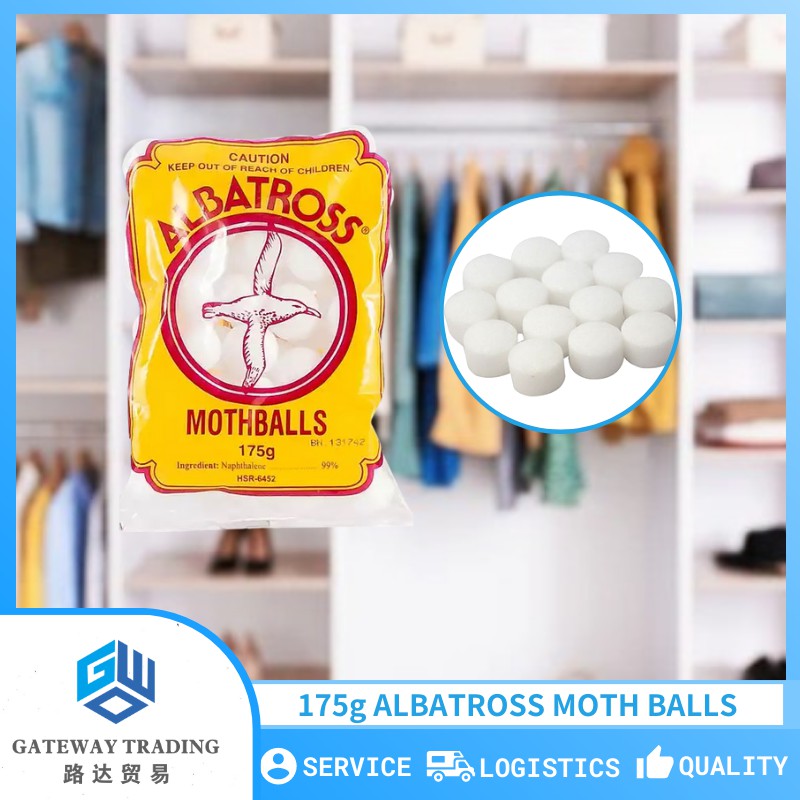 1Pack (175Grams) Albatross Moth Balls Natural Naphthalene Balls ...