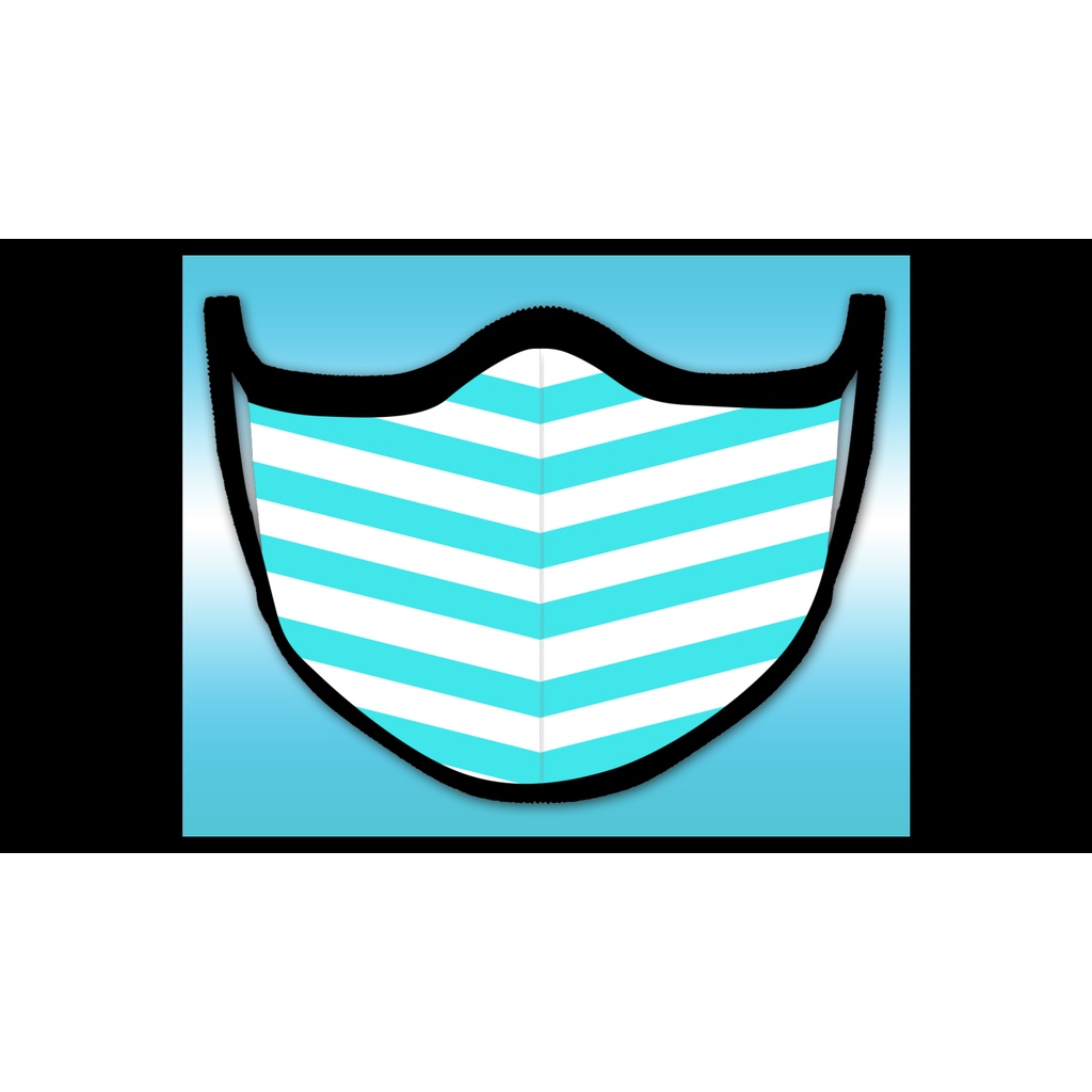 The Pantsu Green Stripe Anime Pantie Anime Inspired Mask For Chads ...