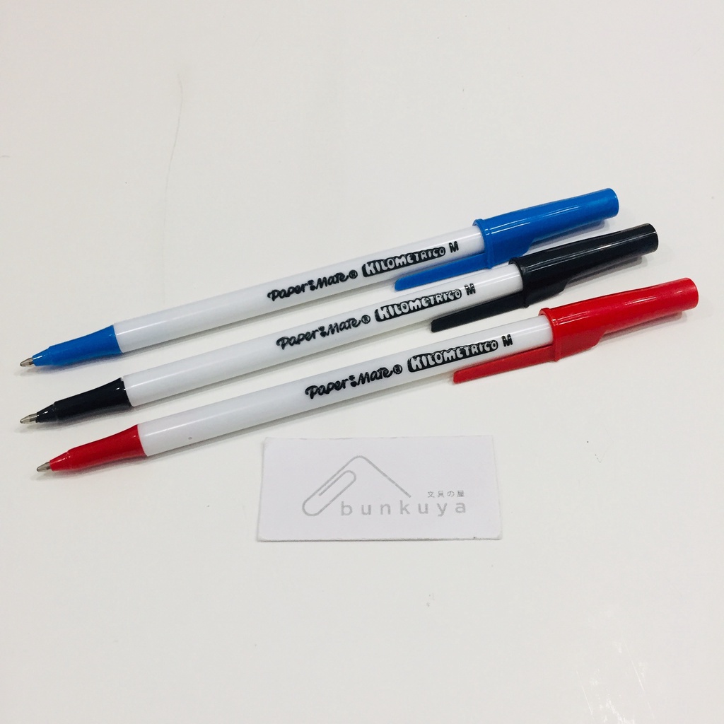 Papermate Kilometrico Ball Pen Medium 1.0mm | Shopee Philippines
