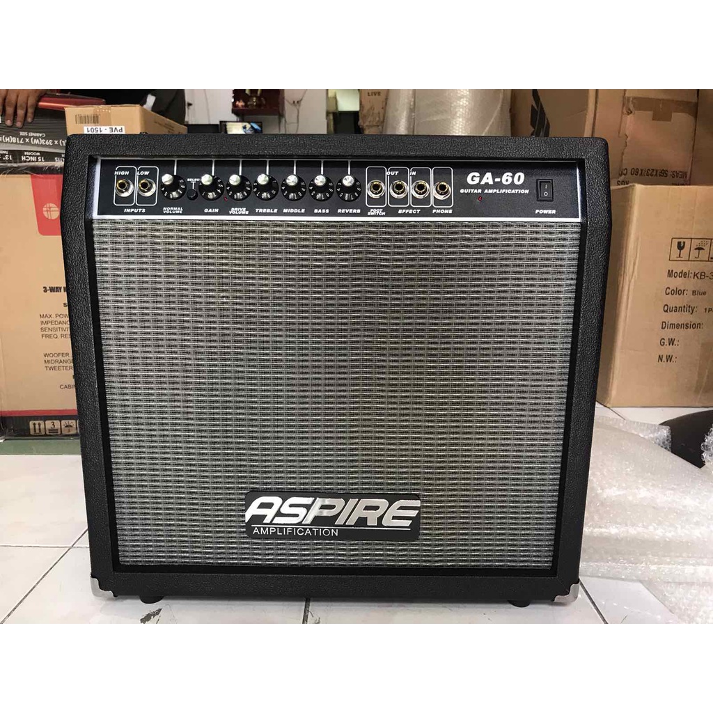 Aspire GA-60 Electric Guitar Amplifier 60 Watts | Shopee Philippines