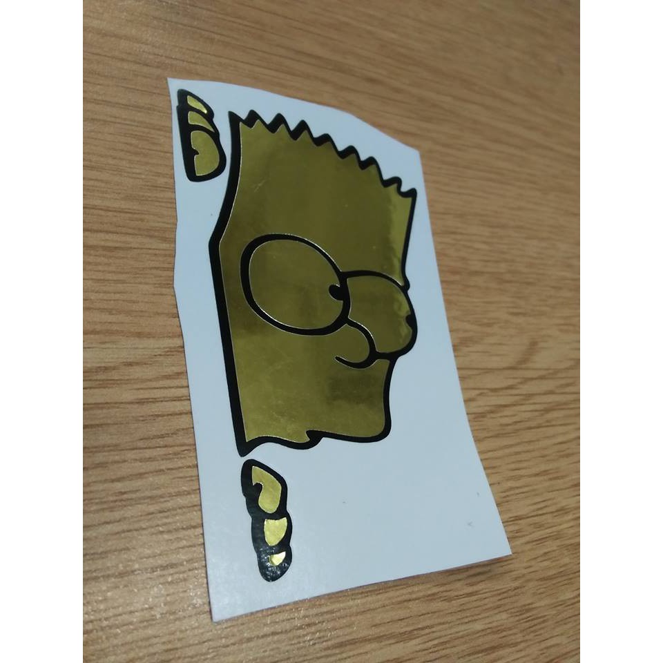 Bart Simpson Motor Decals Sticker Shopee Philippines | atelier-yuwa.ciao.jp