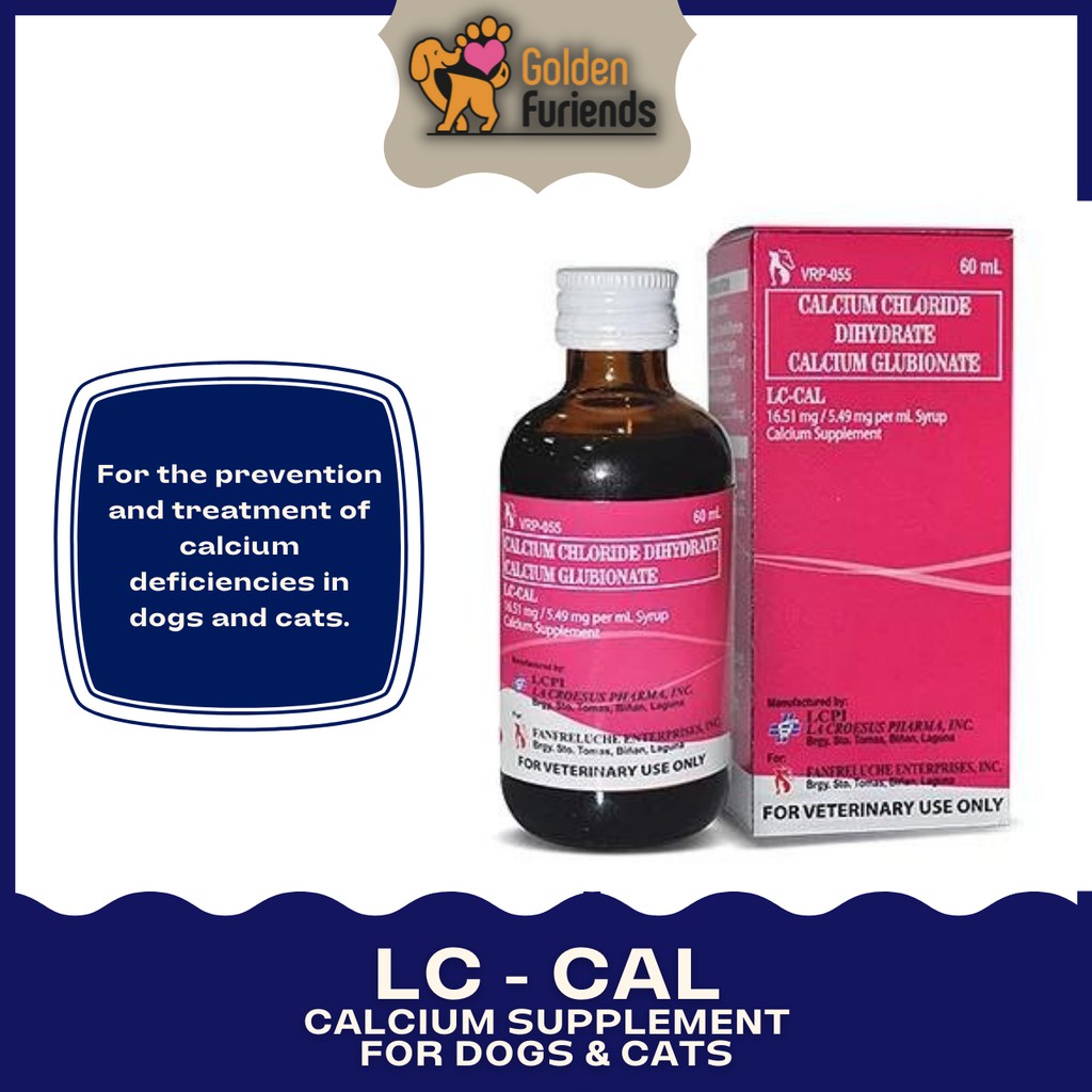 LC-Cal Calcium Supplement for Pets 60mL | Shopee Philippines