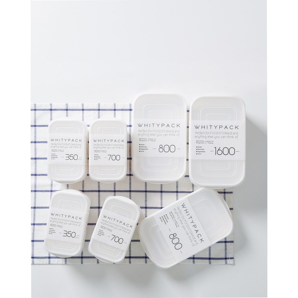 Shimoyama Whitypack Japanese Food Storage Box / Lunch Box / High ...