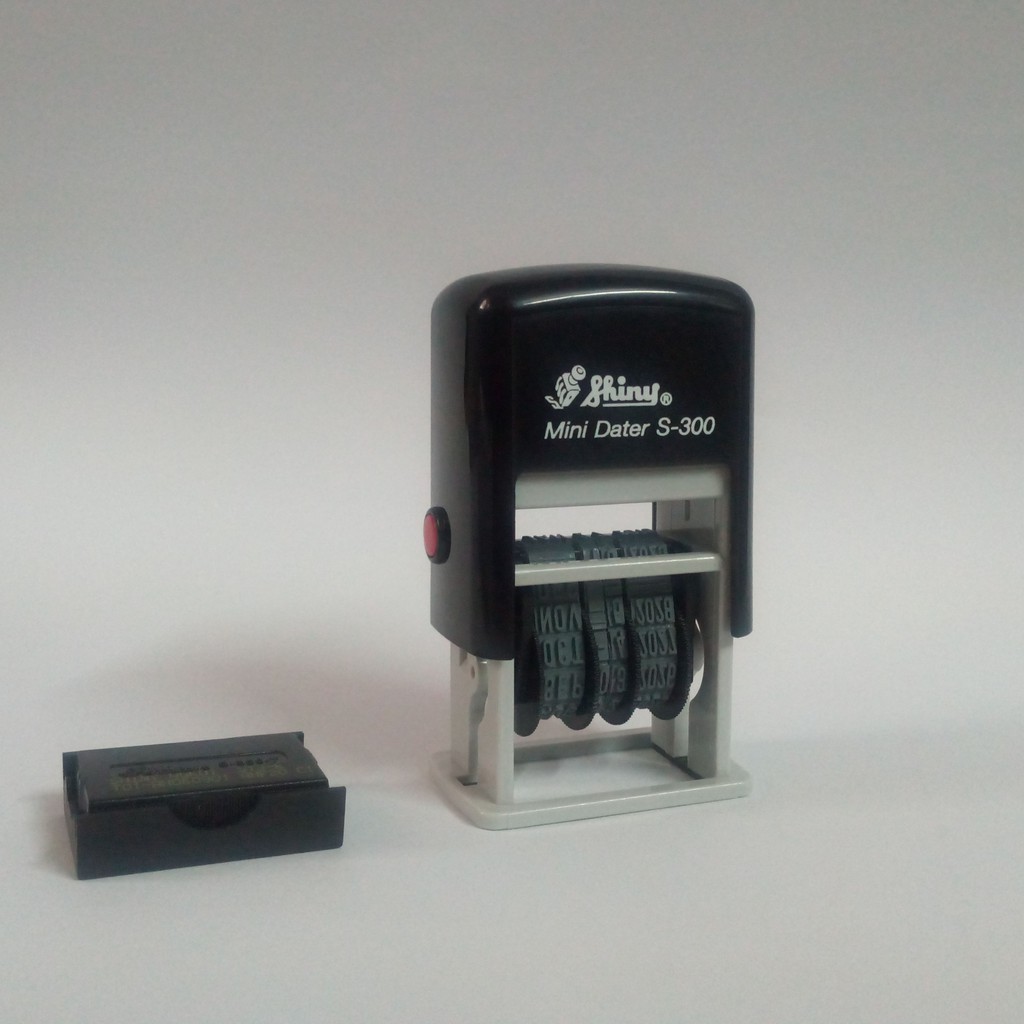 Mini Dater S-300 Shiny Self inking Stamp | Shopee Philippines