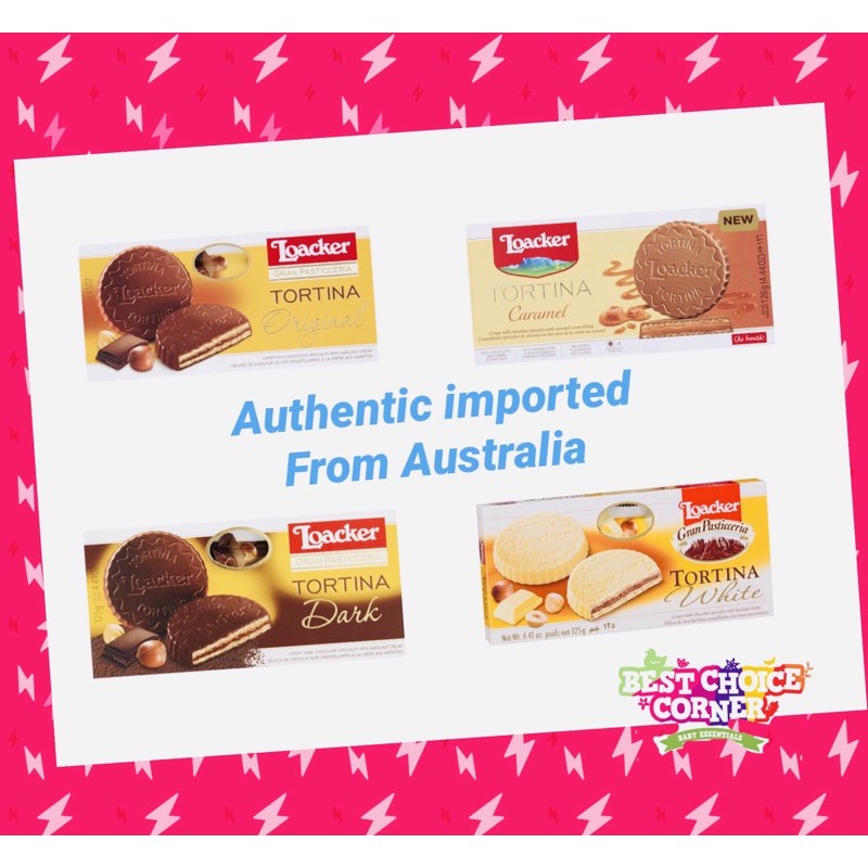Loacker Chocolate Biscuit ( 6 pcs individually pack ) | Shopee Philippines