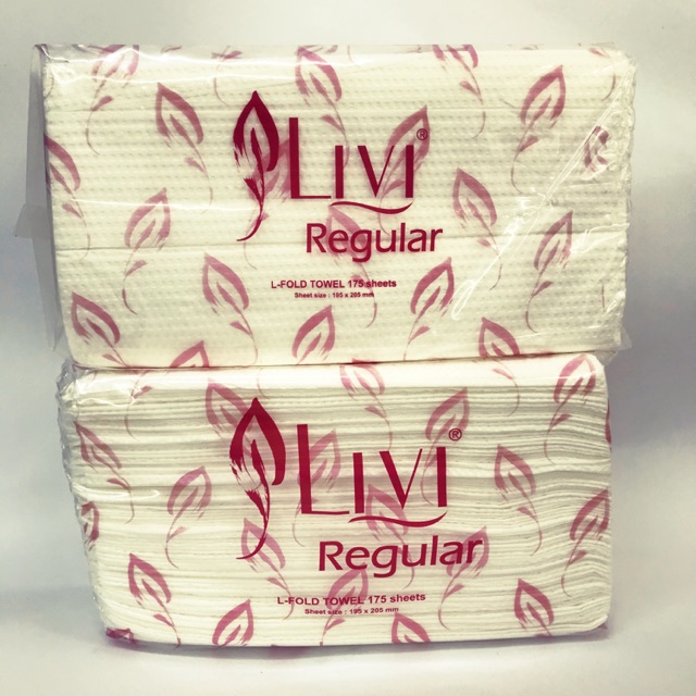 Livi L fold towel tissue interfold | Shopee Philippines