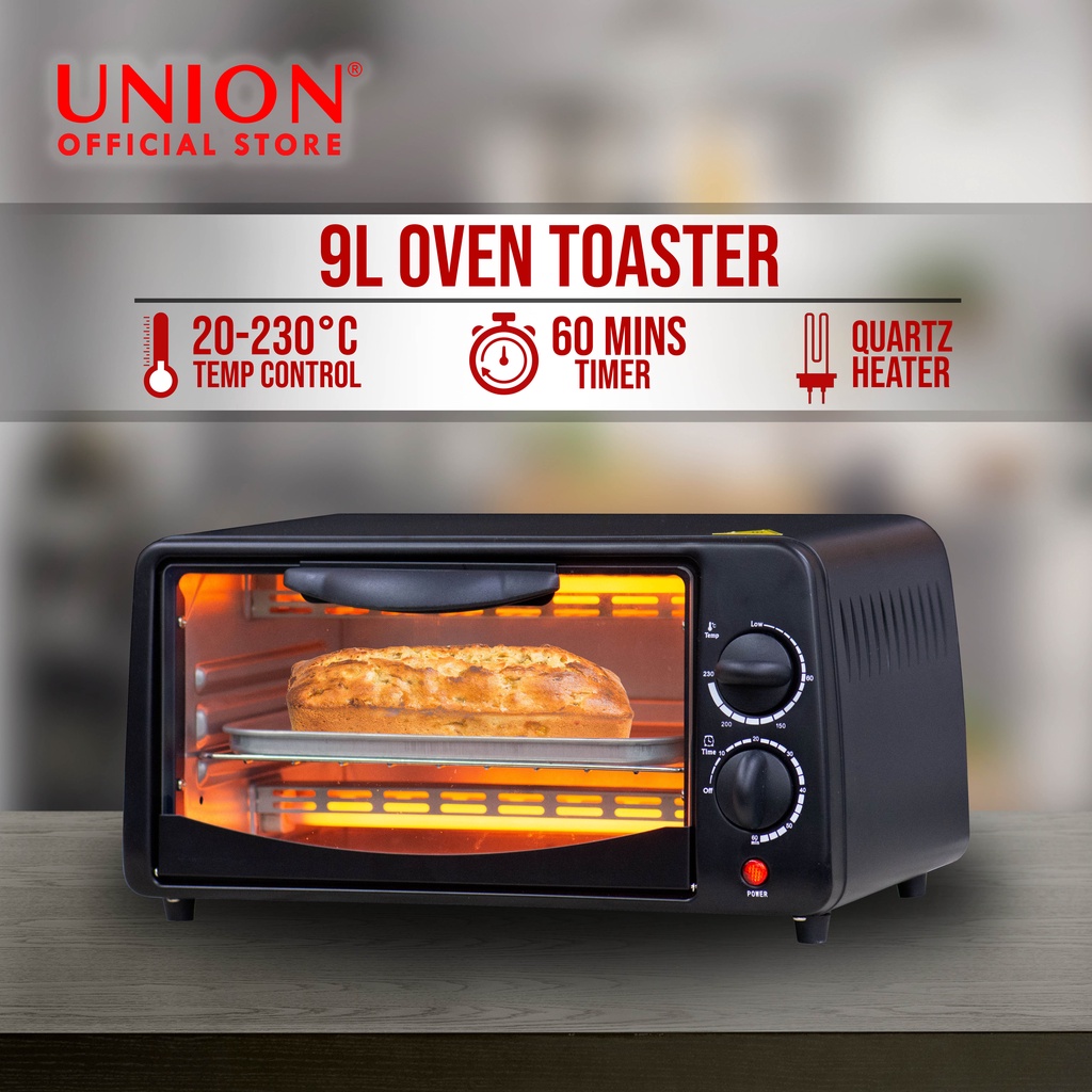 Union UGOT-163 9L Oven Toaster with Temperature Control | Shopee ...