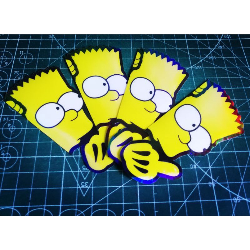 BART Multi Color Sticker Logo Motorcycle | Shopee Philippines