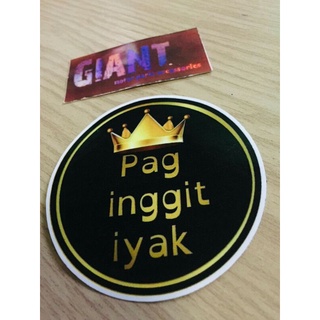 Pag inggit pikit waterproof laminated glossy(PLZ READ THE DESCRIPTION ...