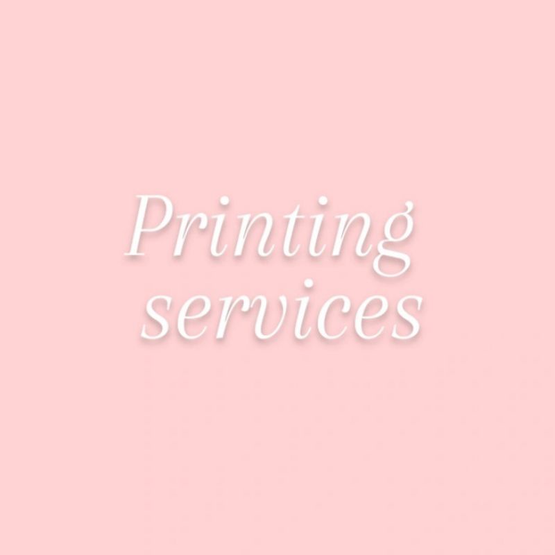 printing services logo | Shopee Philippines