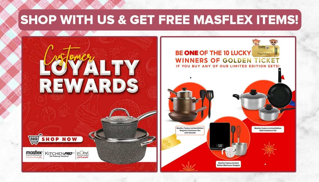 Masflex Cookware Kitchenware, Online Shop | Shopee Philippines