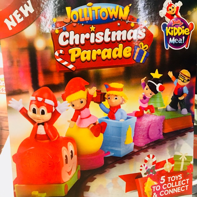 Jollibee JolliTown Christmas Parade Set of 5 | Shopee Philippines