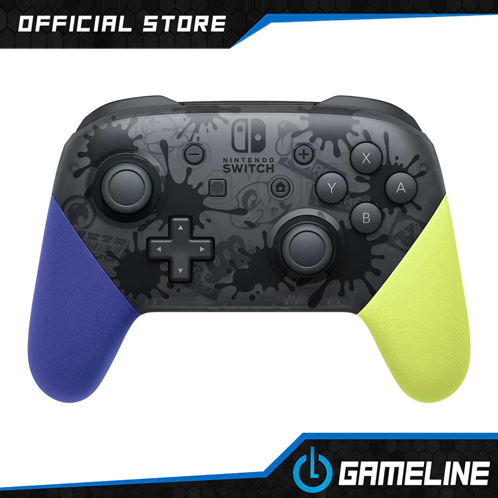 Nintendo Wireless Pro Controller for NS - Splatoon 3 Edition | Shopee ...