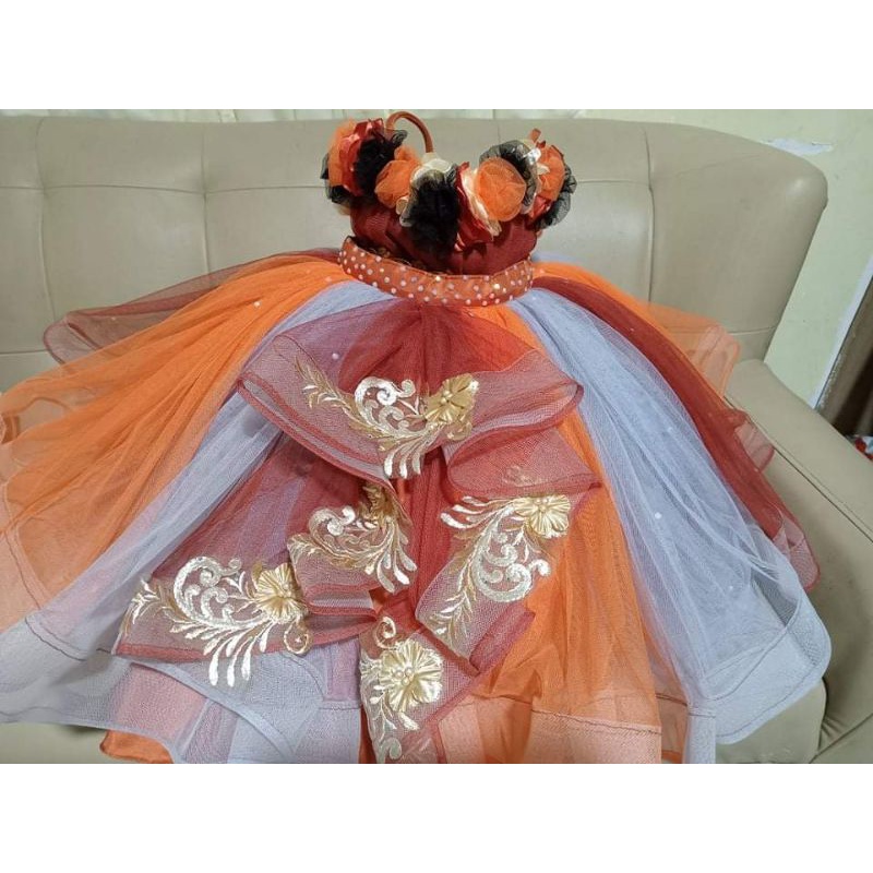RUSTY GOWN TWO IN ONE 1 to 0 y/o | Shopee Philippines
