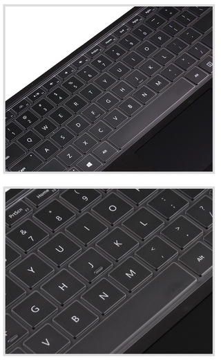 Keyboard Case for Surface Go Clear TPU Keyboard Cover Skin Protector ...