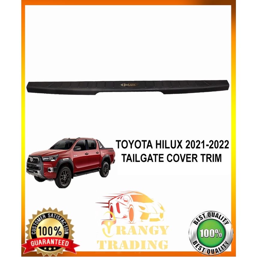 Toyota Hilux Conquest / GR-S 2021 to 2023 OEM Tailgate Trim Cover or ...