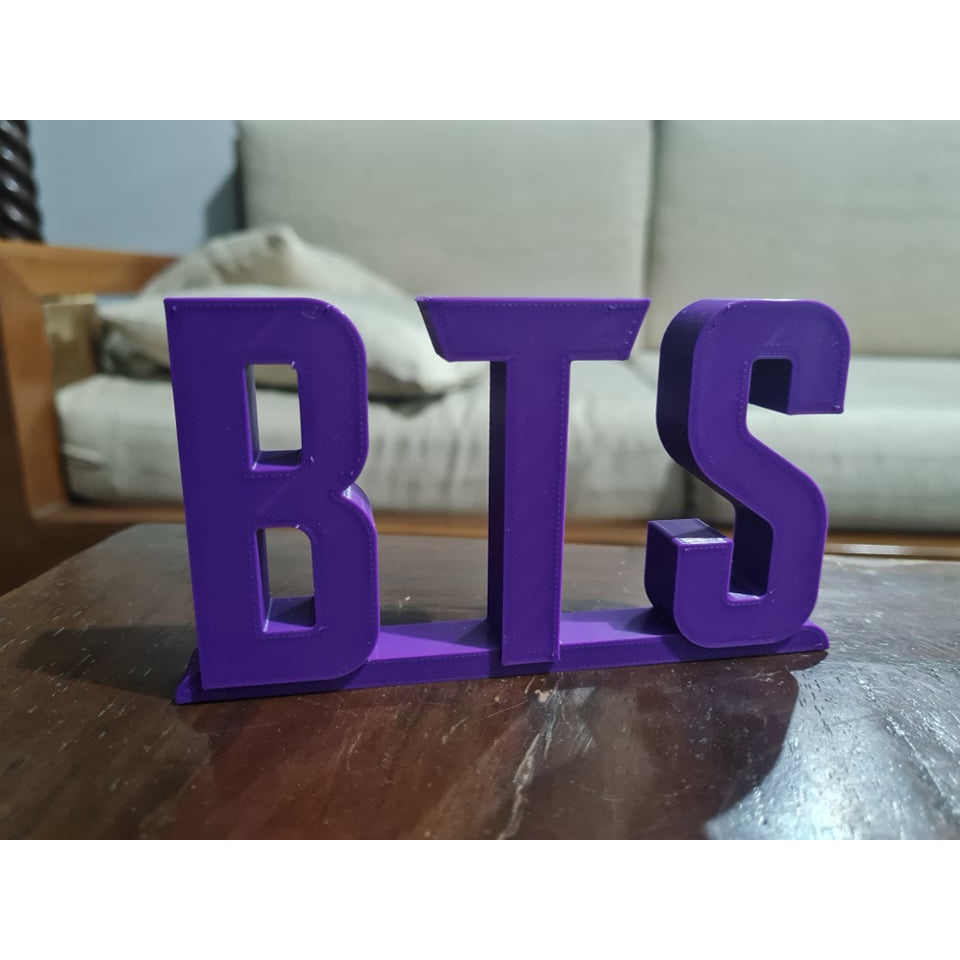 3D Printed Kpop Decor (BTS Army Shield, BTS Letters) | Shopee Philippines