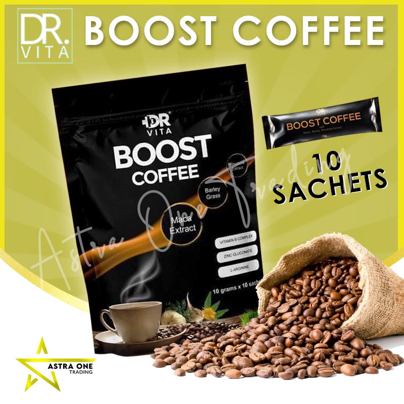 DR. VITA MACA BOOST COFFEE(10 SACHETS) | Shopee Philippines