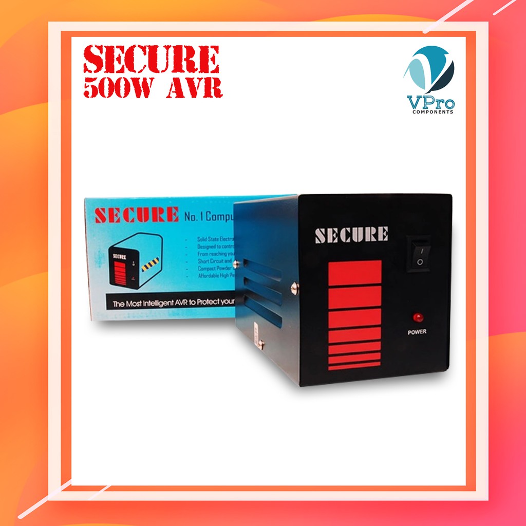 Secure AVR 500w voltage regulator | Shopee Philippines