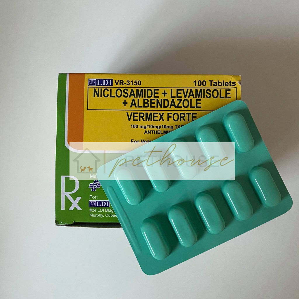 Vermex Forte (sold per 10s) | Shopee Philippines