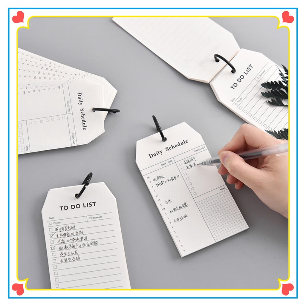 52 Sheets Reminder Memo Pad Motivational Daily To Do List Week Plan ...