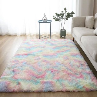 10colors 80cm x 120cm Home Living Fluffy Rugs Shaggy Dining Room Floor ...