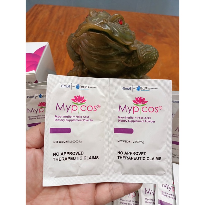 Mypicos Myo-Inositol + Folic Acid Dietary Supplement Powder ( sold per ...