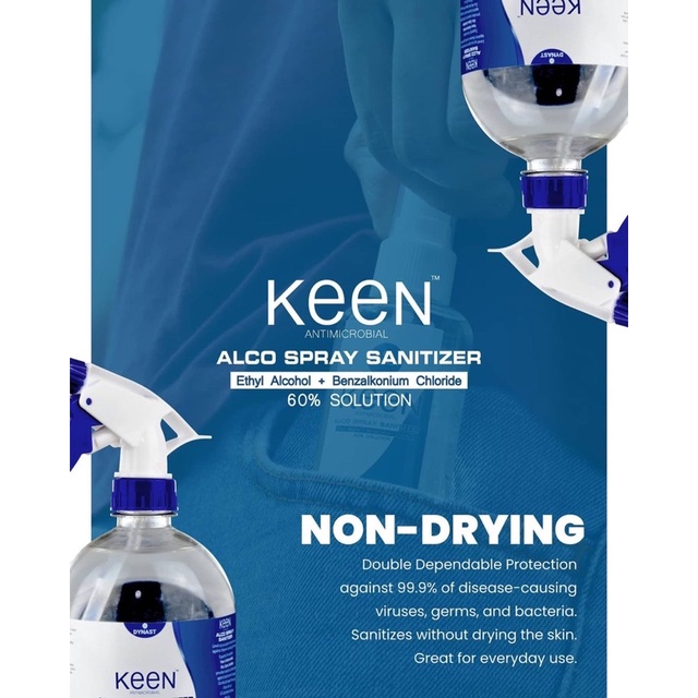 Keen Alco Spray Sanitizer | Shopee Philippines