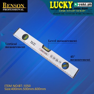 BT1050 Aluminum Magnetic Level Bar Size：40cm(16").50cm(20").60cm(24 ...