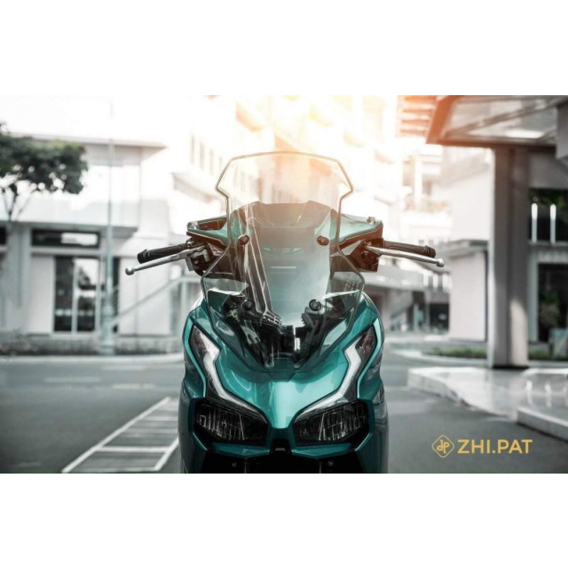 Zhipat Windshield for Click V1/ Click V2/ Aerox V2/ Airblade w/ base ...