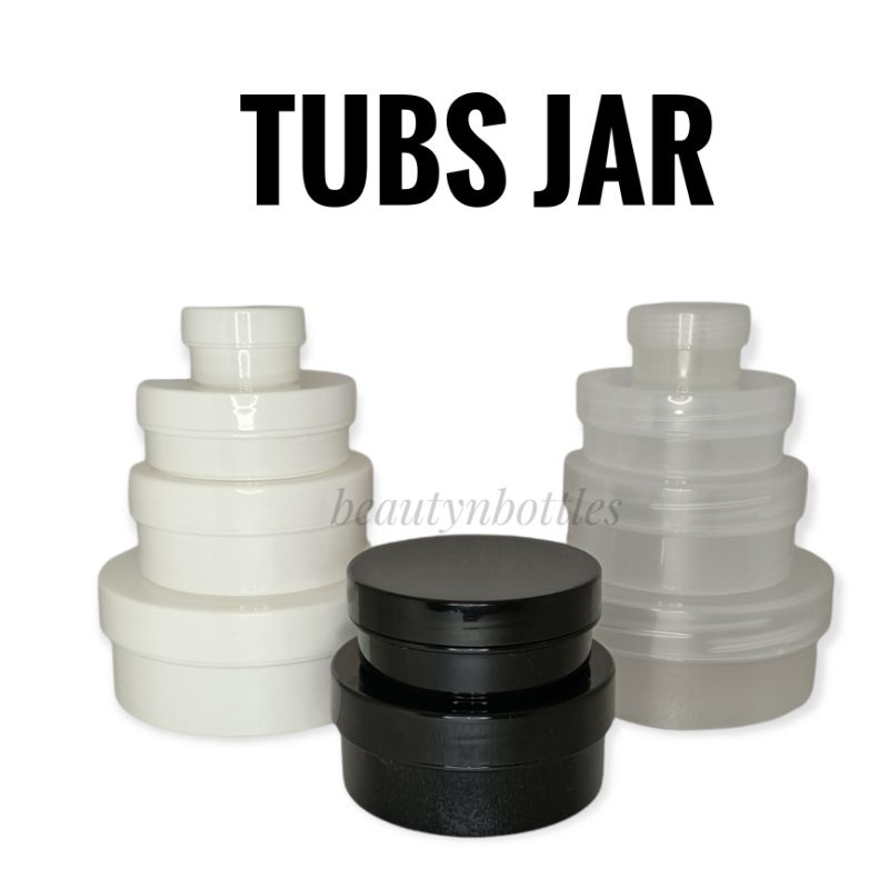Tubs jar (plastic jar) | Shopee Philippines