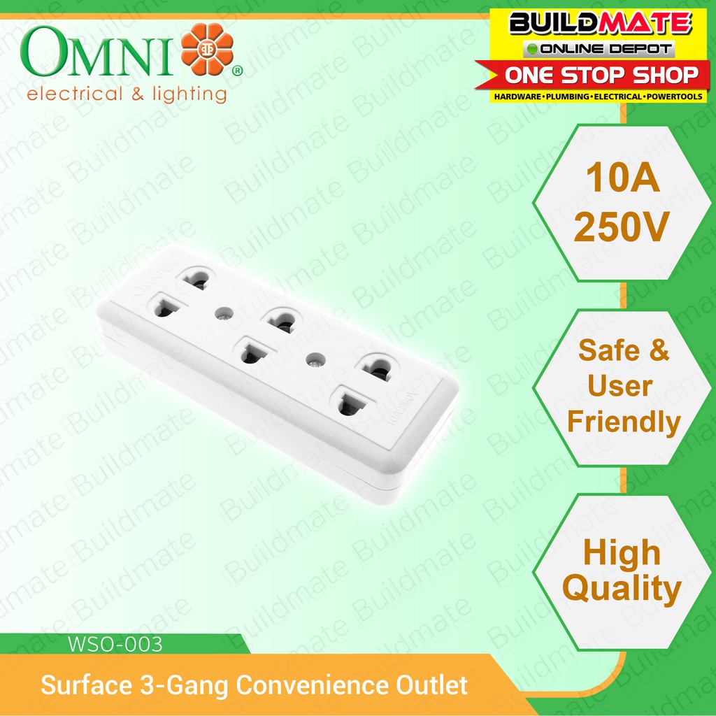 3 Gang Convenience Outlet is rated the best in 04/2024 - BeeCost
