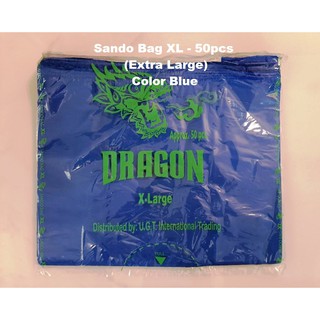 50 pcs Sando Bag Extra Large XL or Jumbo/King Size/ 2XL JUMBO / 3XL ...