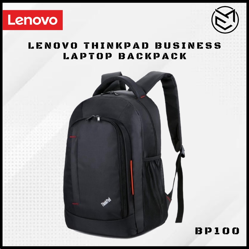 Lenovo ThinkPad Business Laptop/ Notebook Backpack BP100 | Shopee ...