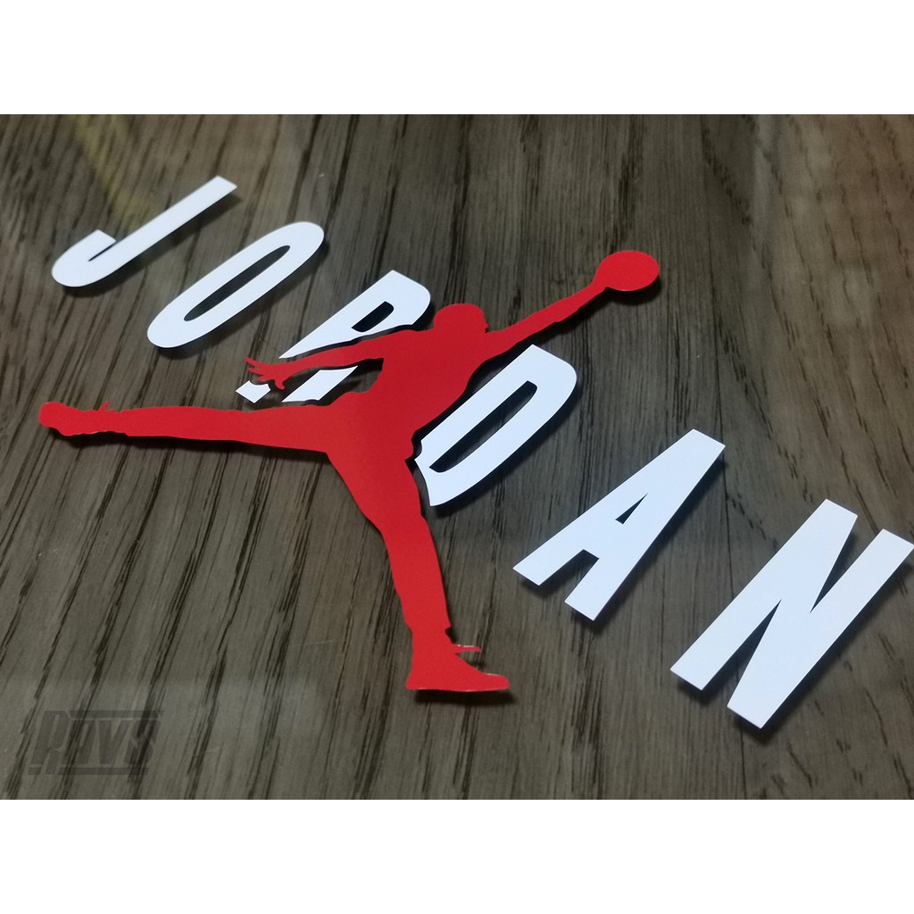 Decal - Air jordan / jumpman cutout vinyl sticker | Shopee Philippines