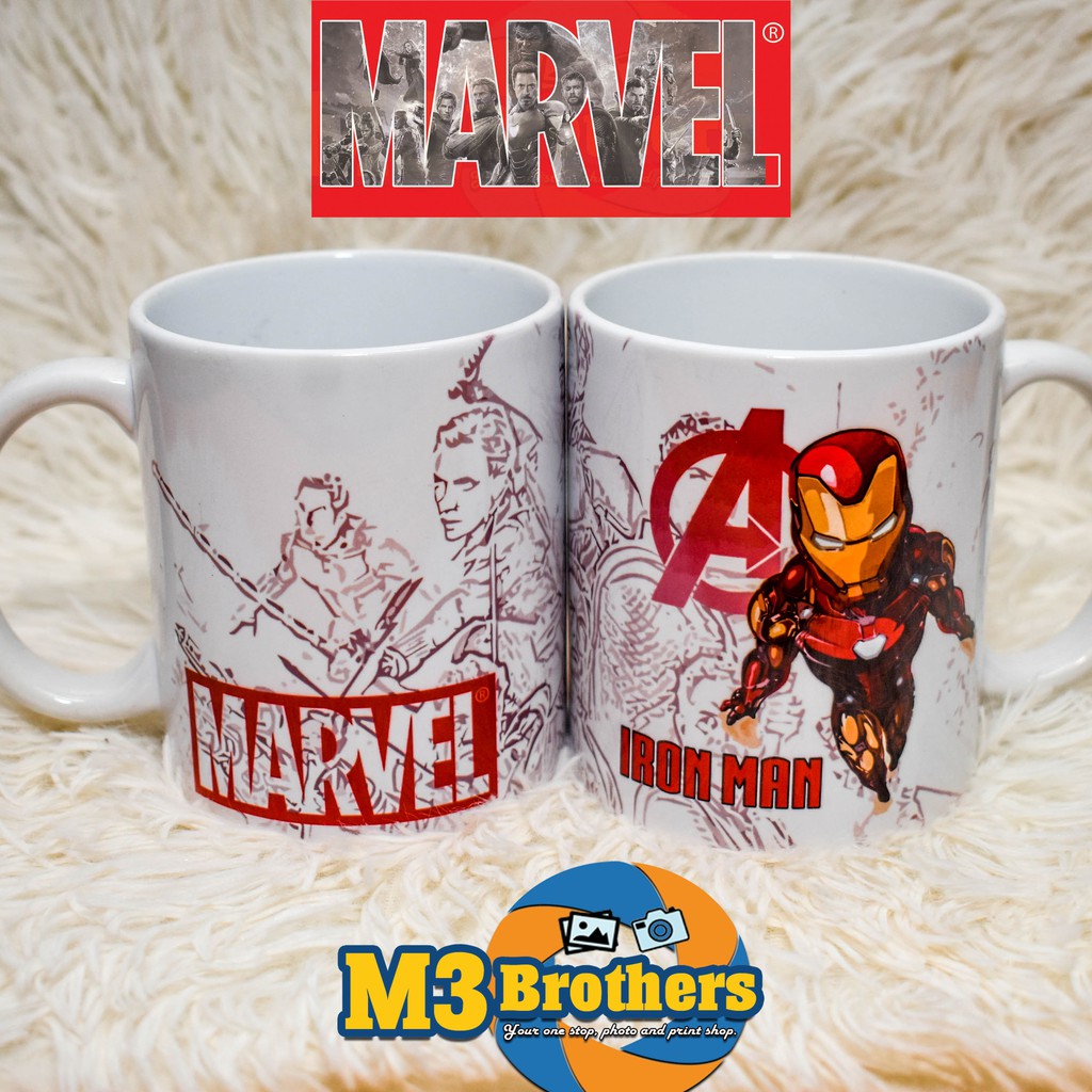 Marvel Heroes Mugs - 11 oz Ceramic Mugs | Shopee Philippines