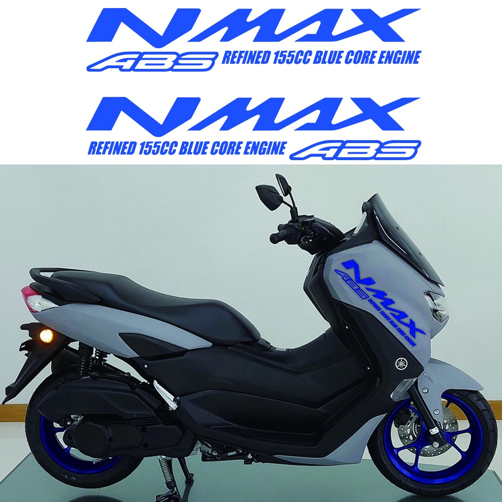 YAMAHA NMAX (SIDE FAIRINGS) STICKER - DESIGN 2 | Shopee Philippines
