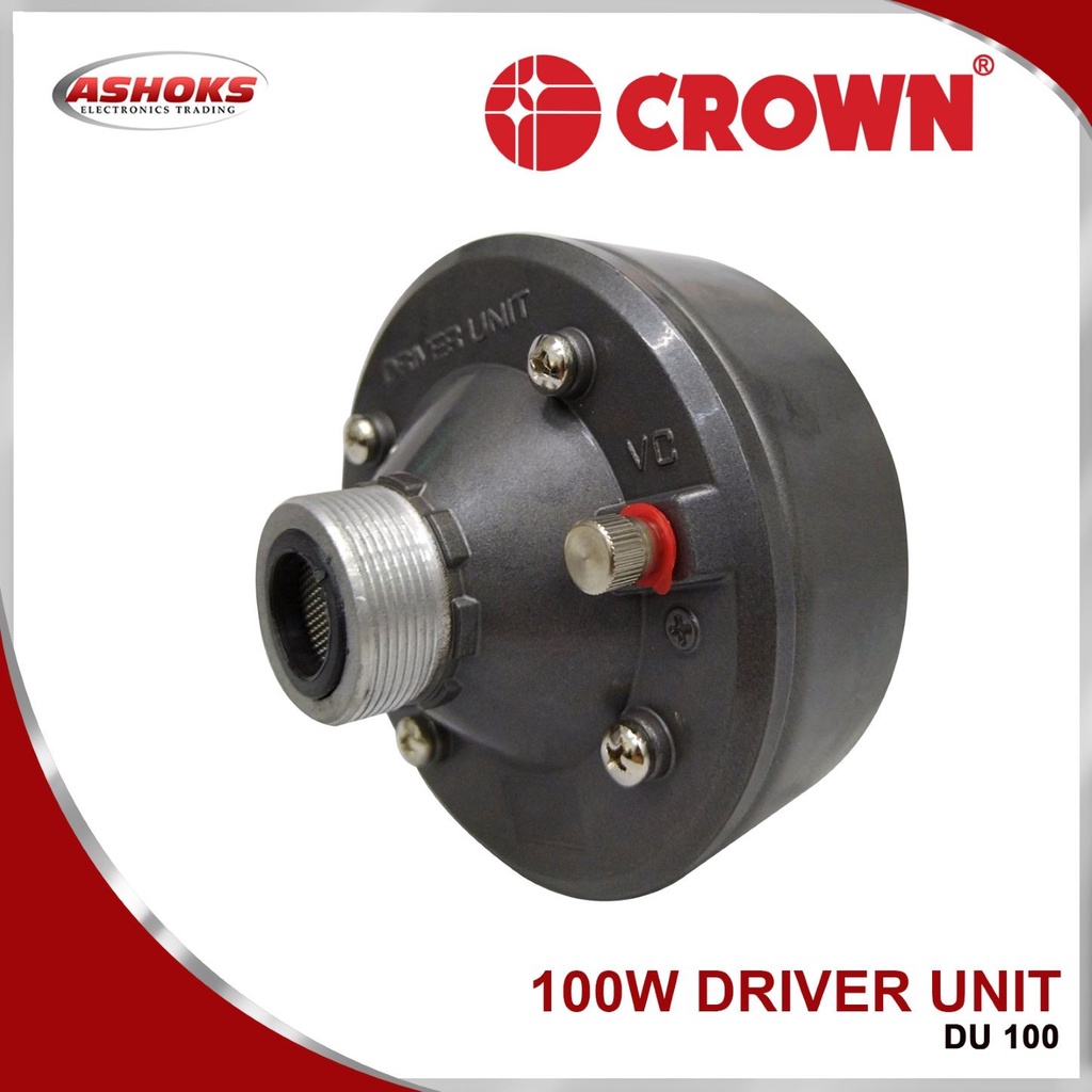 Crown DU 100 Driver Unit / 100W Driver Unit DU 100 / Crown DU 100 ...