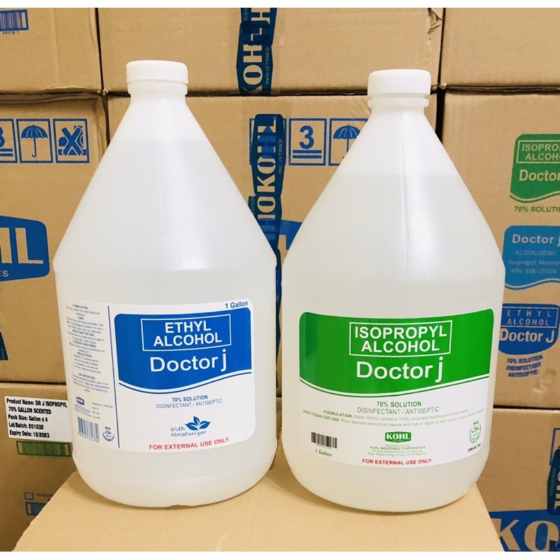 Doctor J Isopropyl & Ethyl Alcohol | Shopee Philippines