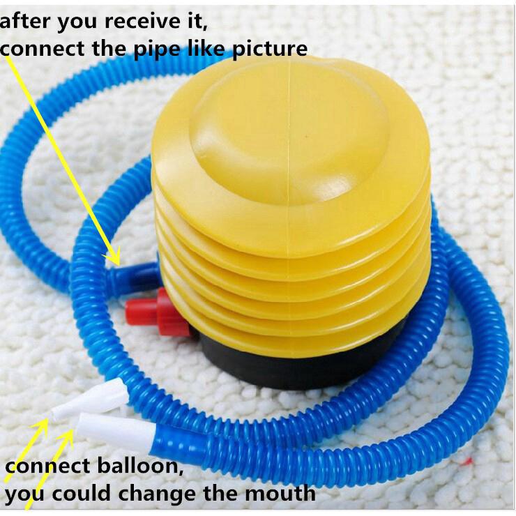Portable Foot Air Pump Inflate Equipment Party Latex Balloon Inflator ...