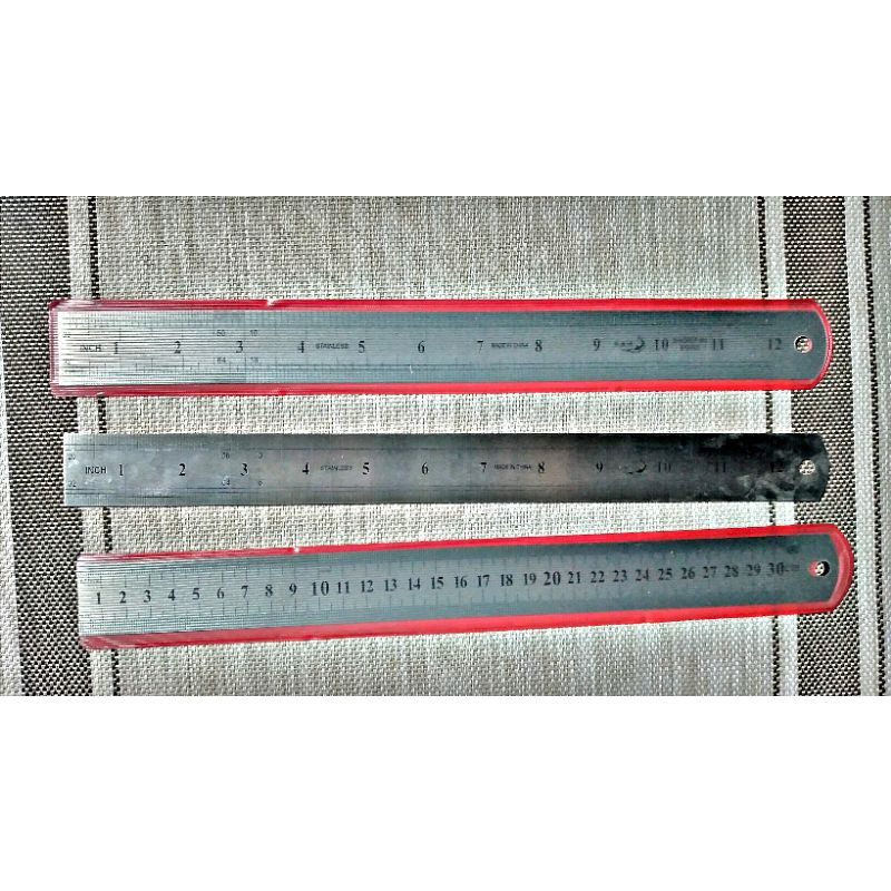 Stainless Ruler 12 inches | Shopee Philippines