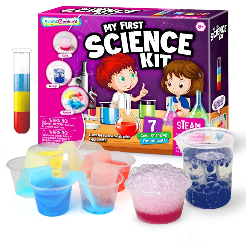 My First Science Kit Kids Experiment Color Experiment STEAM toy ...