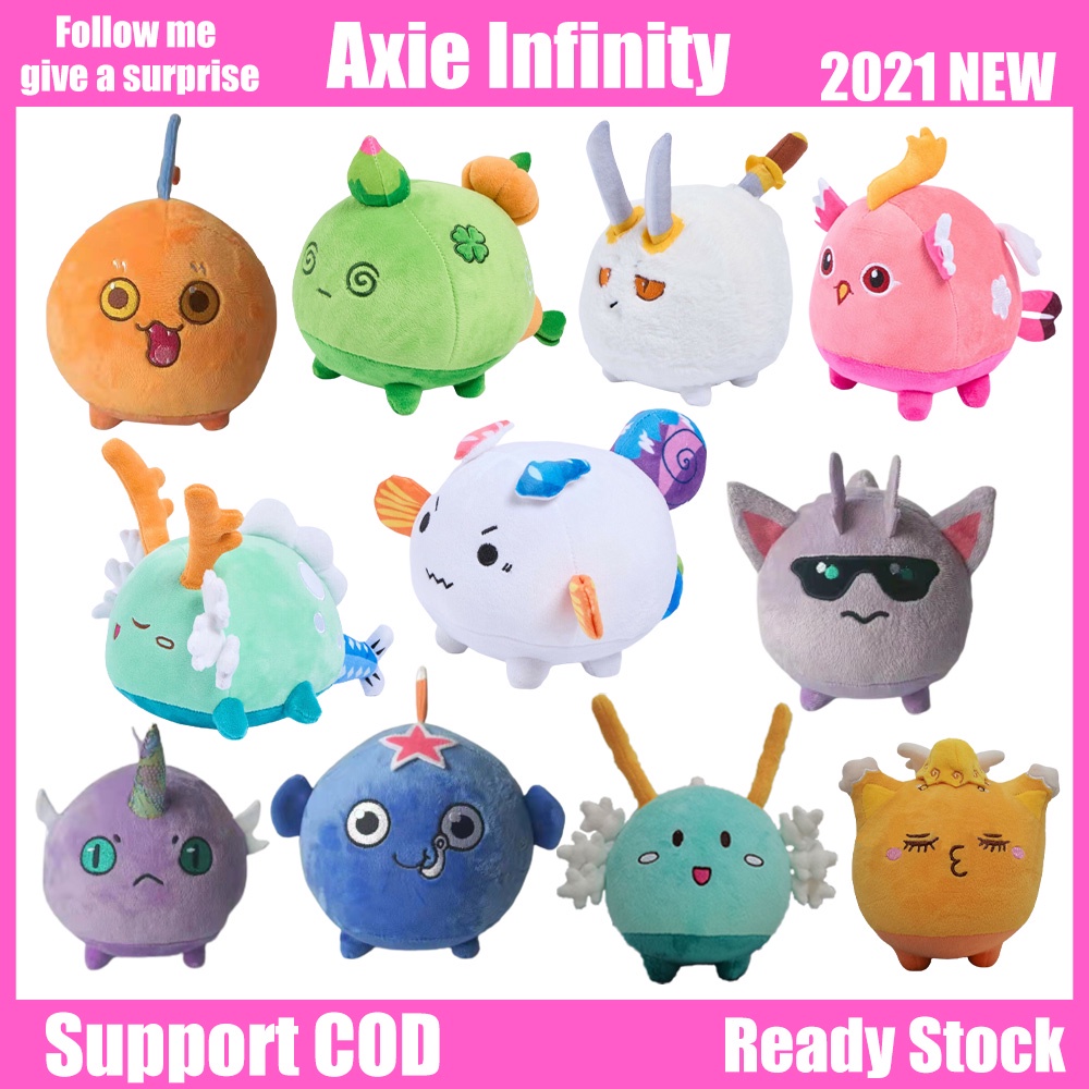 Kawaii Plush Toy Axie Infinity Axieinfinity Stuffed toys Animal ...