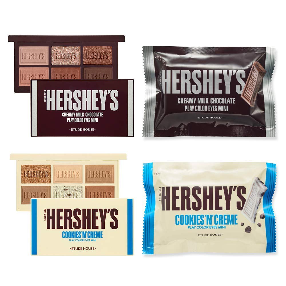ETUDE HOUSE Play Color Eyes Mini Hershey Eyeshadow Palette | Shopee ...