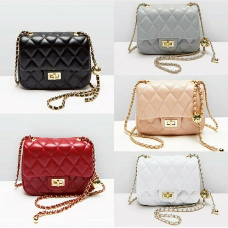 Marie BAG: WHITE / BLACK / MAROON / LIGHT Gray / PINK SOPHIE MARTIN ...