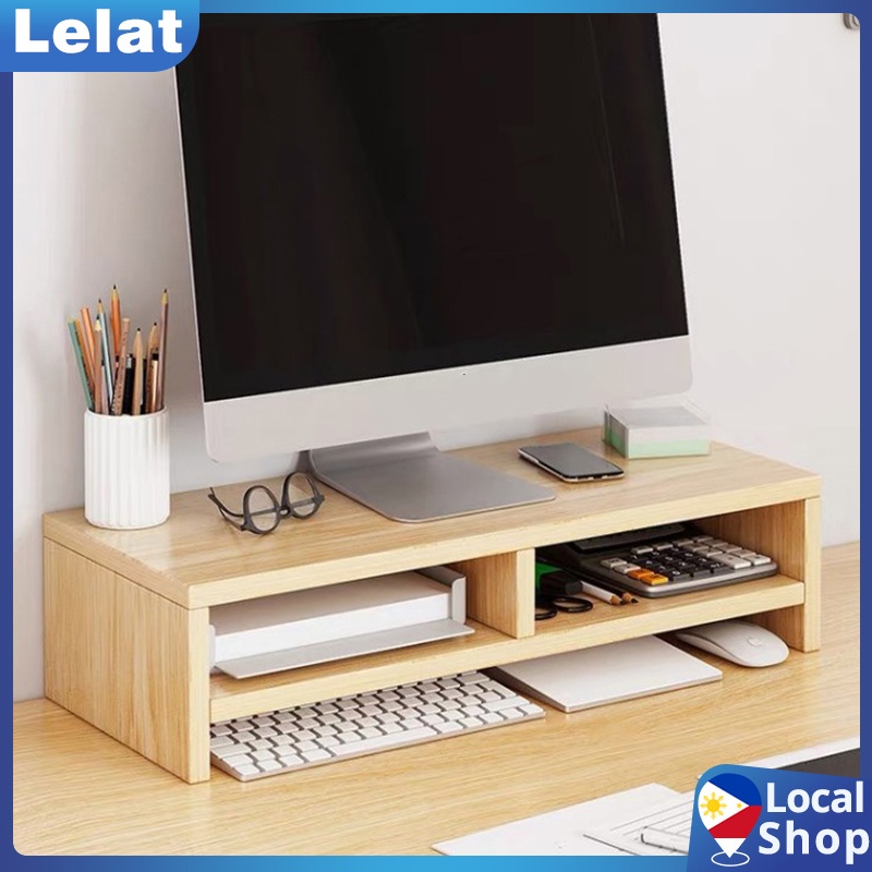 1/2 Tier Computer Monitor Screen Increased Rack Desktop Rack Monitor ...